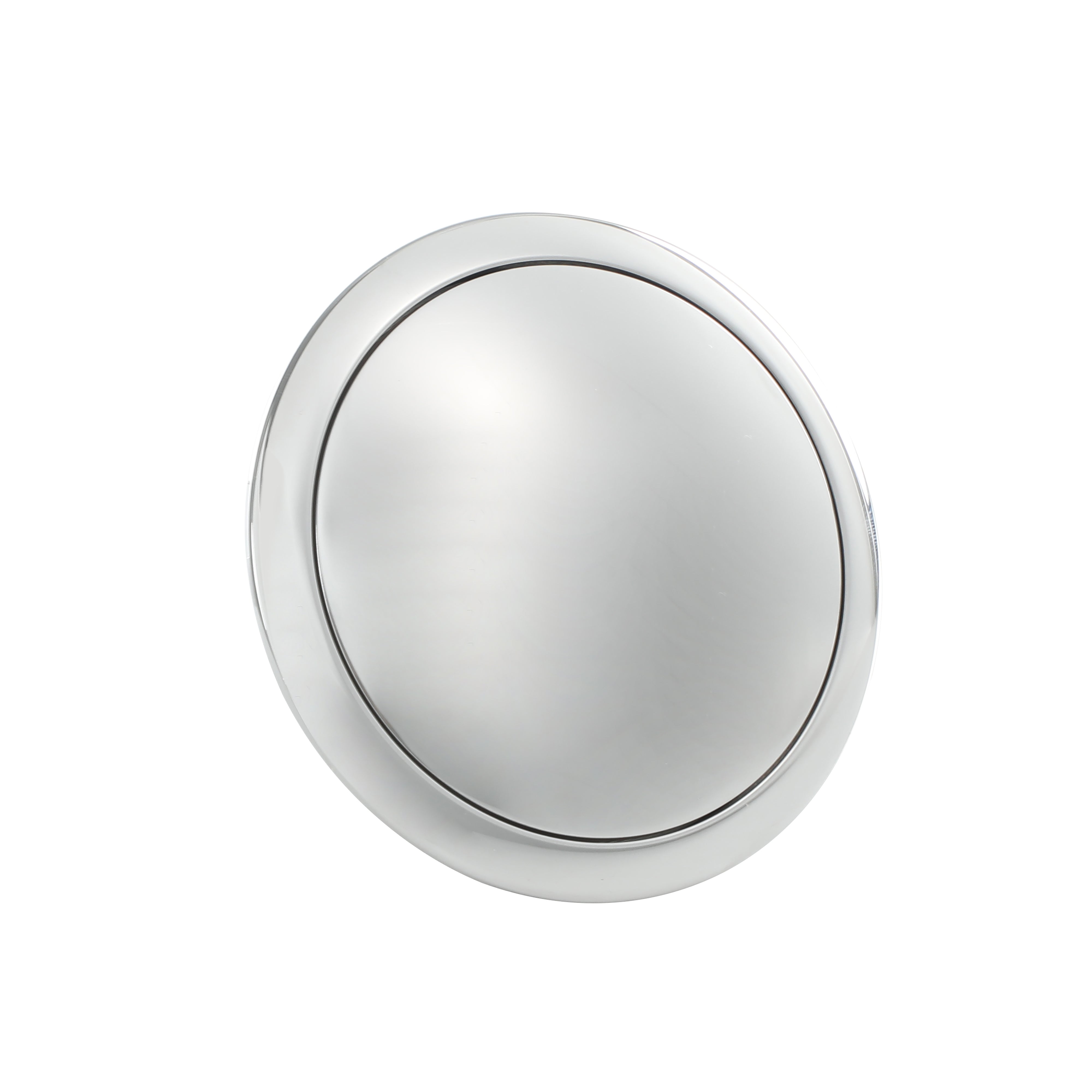 Billet Aluminum Steering Wheel Horn Button 9 bolt Small Plain High Pol ...